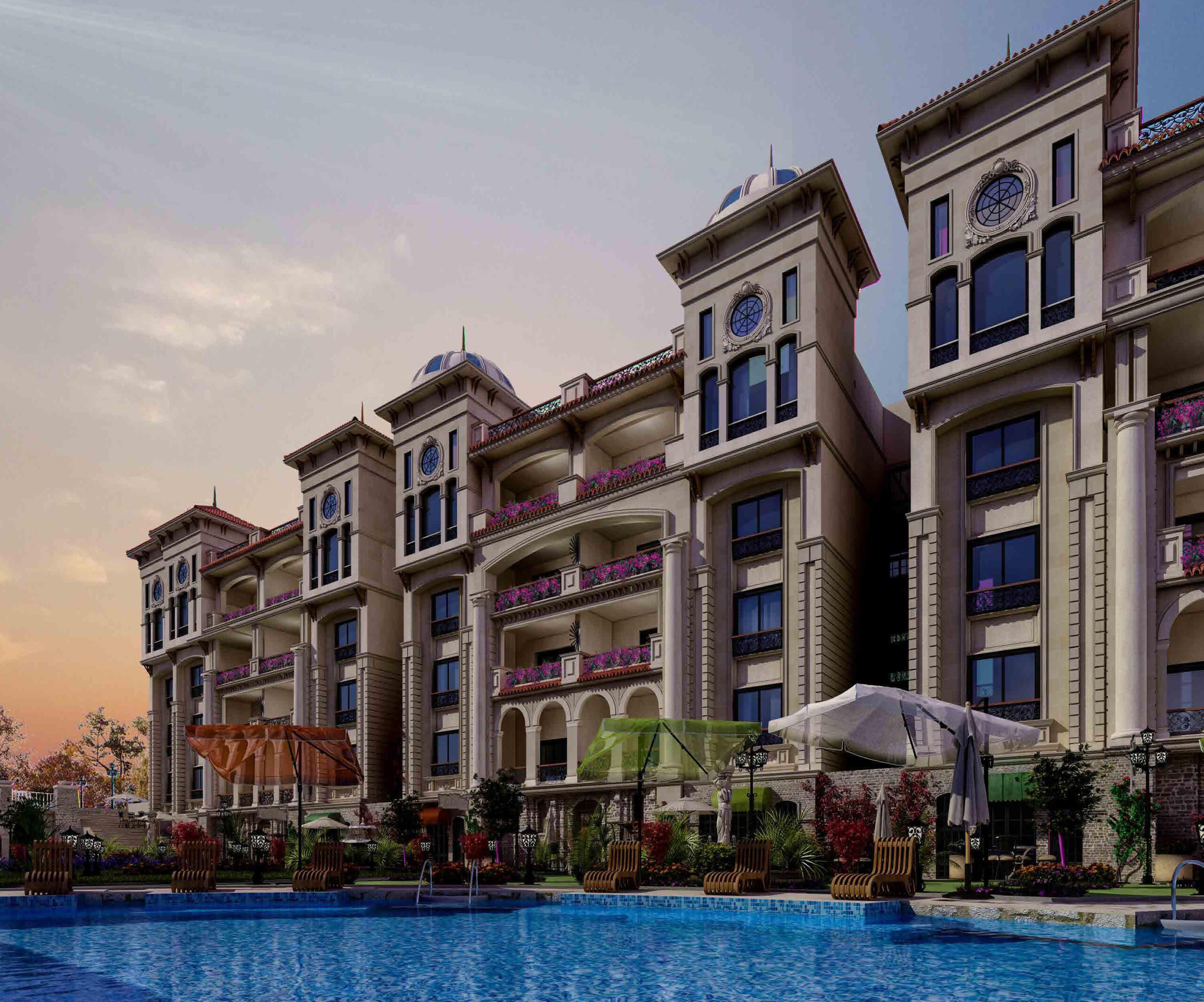 كمبوند روك فيرا التجمع الخامس Compound Rock Vera New Cairo